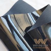 China 0.8mm Microfiber Bags Vegan Leather Abrasion Resistant PU Coated for sale