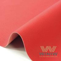 China Ultrathin Synthetic Faux Chamois Leather Sheets PU Microfiber For Upholstery for sale