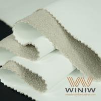 China Decorative Synthetic Chamois Leather Automotive Upholstery  Leather Fabric for sale
