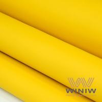 China Cow Grain 1.4mm Bags Vegan Leather Products Twist Resistant Customized for sale