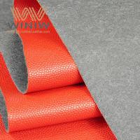 China Basketball Textured Microfiber Synthetic Leather For Sofa Upholstery for sale