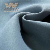 China Textured Leather Auto Upholstery Fabric Comfortable Polyester Ultra Suede Leather for sale