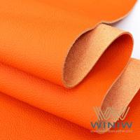 China Impact PU Synthetic Leather Automotive Faux Suede Leather Fabric For Car Roof for sale