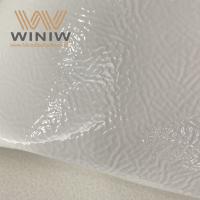 China Antibacterial Shoes Synthetic Leather PU Coated Microfiber Shoe Lining Fabric for sale