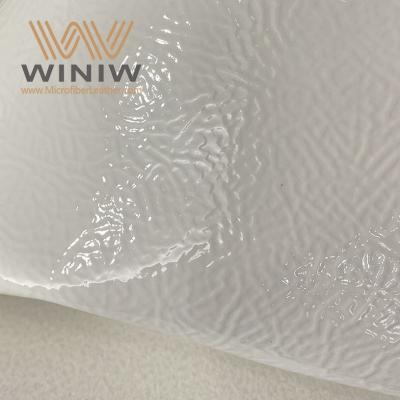 China Antibacterial Shoes Synthetic Leather PU Coated Microfiber Shoe Lining Fabric for sale