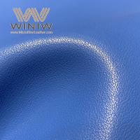 China Microfiber Shoes Synthetic Leather Eco Friendly Fake Leather Material Embossed for sale