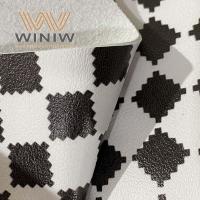 China Microfiber Artificial Leather Fabric 1.0mm - 2.0mm PU Synthetic Leather For Shoes for sale