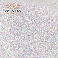 China Embossed PU Glitter Leather Fabric Microfiber 1.0mm - 2.0mm Thickness for sale