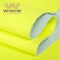 China Microfiber Vegan Leather Eco Friendly Luminous Night Light PU Imitation Leather for sale