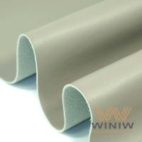 China PVC Faux Vinyl Synthetic Leather Woven 1.6mm - 2.0mm Thickness For Car Seats Sofa for sale