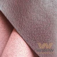 China Synthetic Soft PVC Leather 0.6mm - 2.0mm Thickness Faux Leather For Shoes for sale