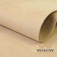 China Microfiber Synthetic Leather Fabric Furniture Suede Soft Leather Upholstery Fabric for sale