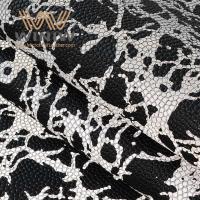 China Sale Price Faux PU Leather Printed Sheets for Football Clearance for sale