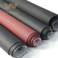 China High-End Embossed Eco Breathable Leatherette Fabric For Upholstery synthetic fabrics for sale