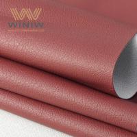 China High-End Embossed Eco Breathable Leatherette Fabric For Upholstery synthetic fabrics for sale