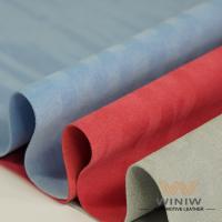 China Fashionable Carbon Design Auto Leather  Suede Fabric red best quality product for sale