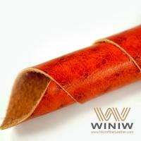 China Imitation Ostrich Leather Synthetic Faux Ostrich Leather Material for Upholstery or Accessories for sale