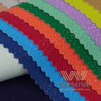 China Cheap and Cost-effective Breathable and Colorful 0.5-0.8mm Polyurethane Blend Synthetic Leather for Clothing for sale