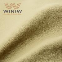 China Light Yellow Skin Texture Leather And Cloth Car Seats Animal Skin Leather Leatherette Fabric for sale