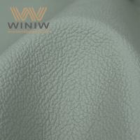 China Cyan Synthetic Vegan Leather Upholstery Fabric Technical Innovation Polyester And Nylon for sale