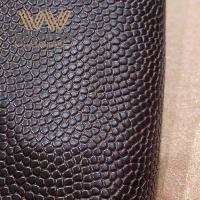 China Classic Black Elastic Soft Leatherette Fabric Adhesive for Basketball 	pu pvc leather for sale