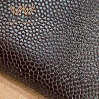 China Classic Black Elastic Soft Leatherette Fabric Adhesive for Basketball 	pu pvc leather for sale
