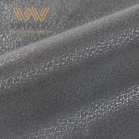 China Trendy Orange Peel Textured Leatherette Fabric Seller Faux Leather Material By The Yard for sale