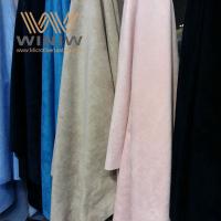 China Colorful Vinyl Leatherette Fabric For Garments Synthetic Leather Cloth for sale