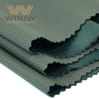 China Green Embossed Texture PU Leather For Gloves Vegan Friendly Better Products for sale