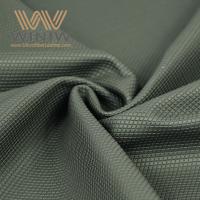 China Green Embossed Texture PU Leather For Gloves Vegan Friendly Better Products for sale