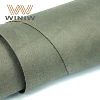 China Black Glaze Polyester Leather Look Fabric for Belts sew and cut for sale