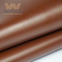 China Brown Embossed Faux Leather Fabric for Belts Wholesaler Good Price selling products for sale