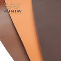 China Brown Embossed Faux Leather Fabric for Belts Wholesaler Good Price selling products for sale