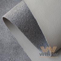 China Leather Like Texture Auto Upholstery Vinyl Leather For Car Interior Upholstery for sale