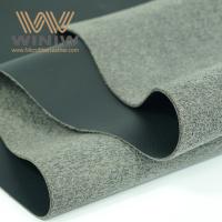 China Black Suede Leather Sofa Fabric Classic Color Series Better Products for sale