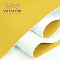 China Lemon Yellow Suede Leather Fabric For Sofa Selling Products Suede Leather Sofa for sale