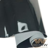 China High Elastic Patent PU Faux Material For Shoes for sale