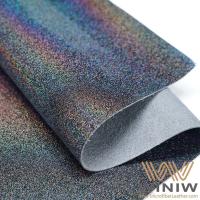 China 1.2 Mm Patent Leatherette Fabric Tear Resistant For Shoes for sale