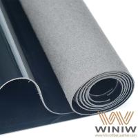 China Holographic Microfiber Patent Leather Fabric High Glossy for sale