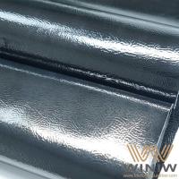 China Iridescent Microfiber Patent Artificial Leather Waterproof For Shoes for sale
