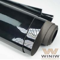 China Embossed Pattern Patent Microfiber Faux Leather 1.4 Mm for sale