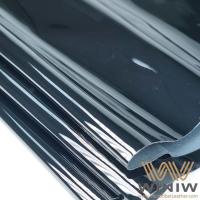 China Embossed Pattern Patent Microfiber Faux Leather 1.4 Mm for sale
