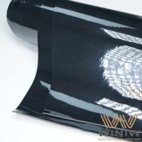 China Microfiber PU TPU 1.8 Mm Artificial Patent Leather for Shoes for sale