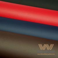 China 1.8mm-2.0mm PU Microfiber Leather for Working Shoes for sale