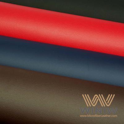 China 1.8mm-2.0mm PU Microfiber Leather for Working Shoes for sale