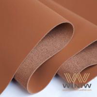 China Wear Resistant PU Microfiber Leather for Military Footwear for sale