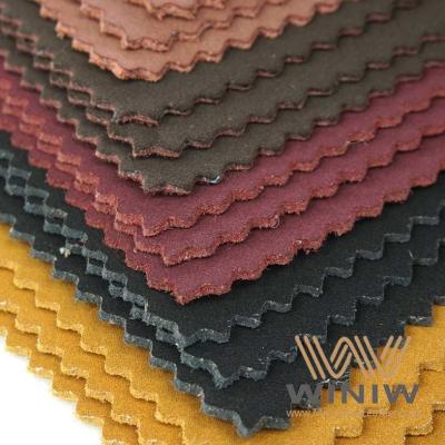 China Weather Resistant Microfiber Synthetic Leather for Army Boots for sale