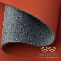 China Weather Resistant PU Microfiber for Military Shoes for sale