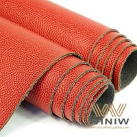 China High End Synthetic Suede Sofa Leather Fire Resistant for sale