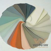China High Quality Microfiber Nubuck Leather 1.2mm - 2.0mm for sale